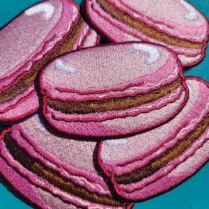 Macaron Patches - Etsy