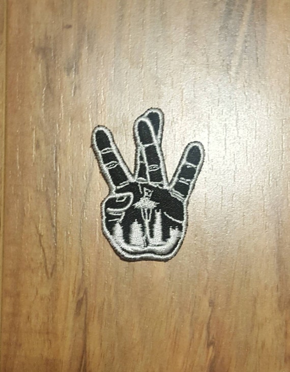 Westside Seattle Patch Black and White | Etsy