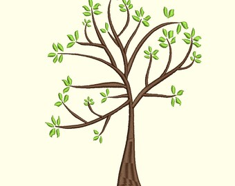 Tree Embroidery - Etsy