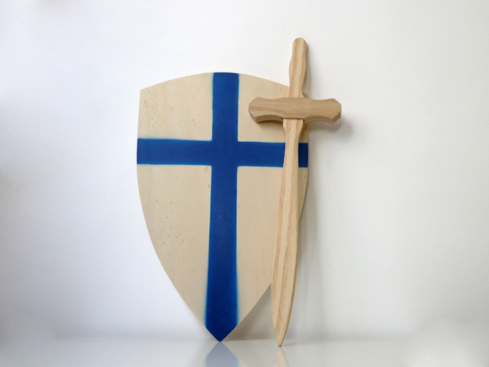 Wooden Traditional Sword and Shield - Etsy
