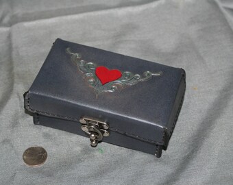 Leather box | Etsy