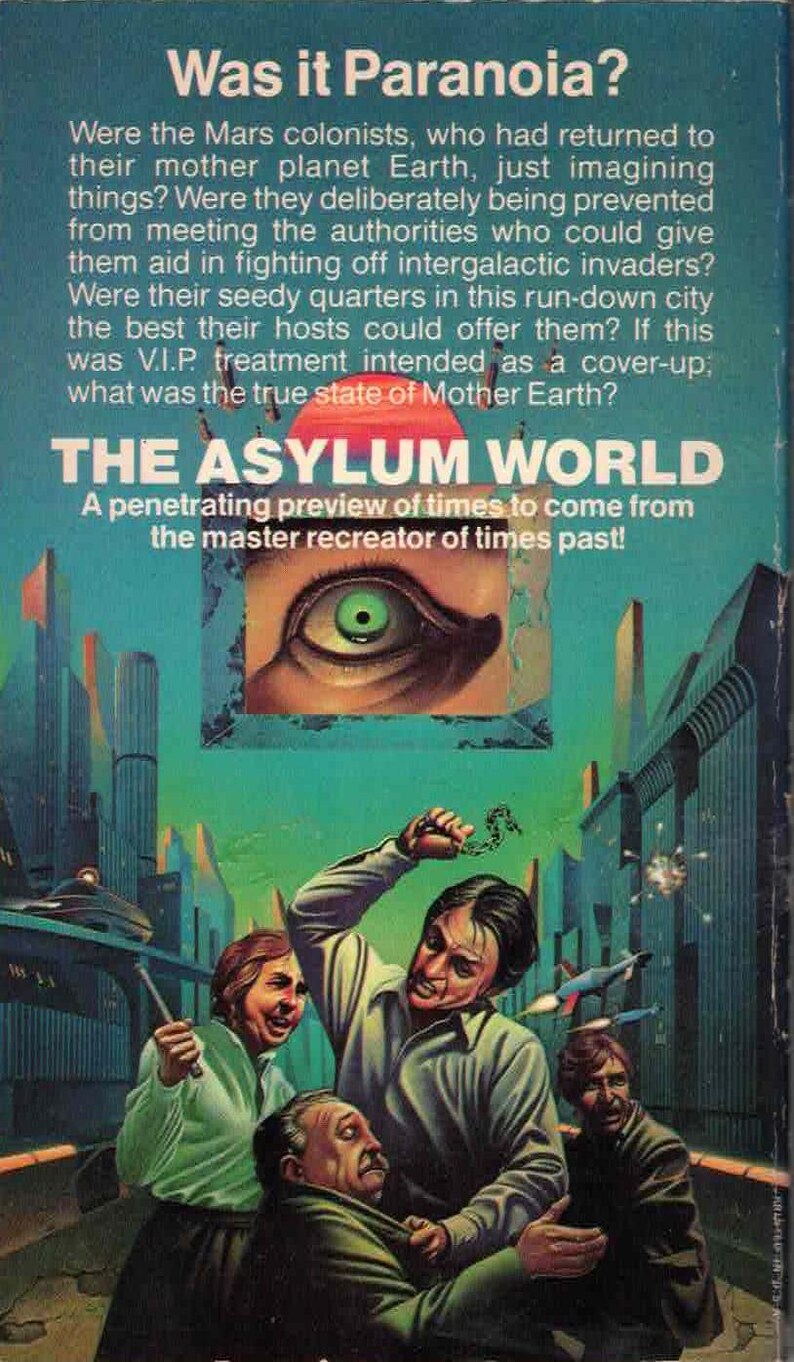 The Asylum World by John Jakes - Etsy