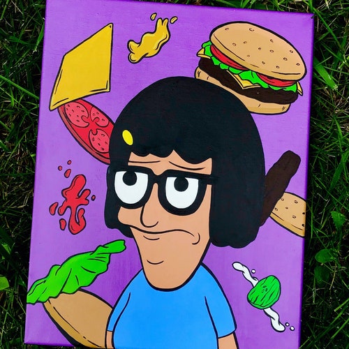 Tina Belcher Bobs Burgers Original Art Print Giclee Print | Etsy