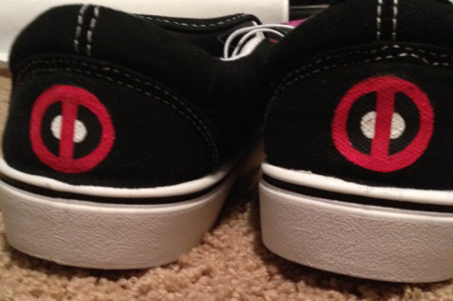 Deadpool Custom Shoes - Etsy