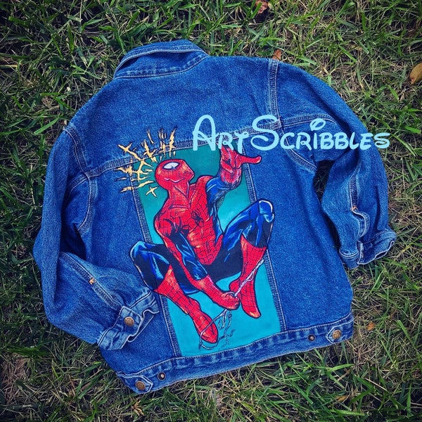 Spiderman Jacket - Etsy