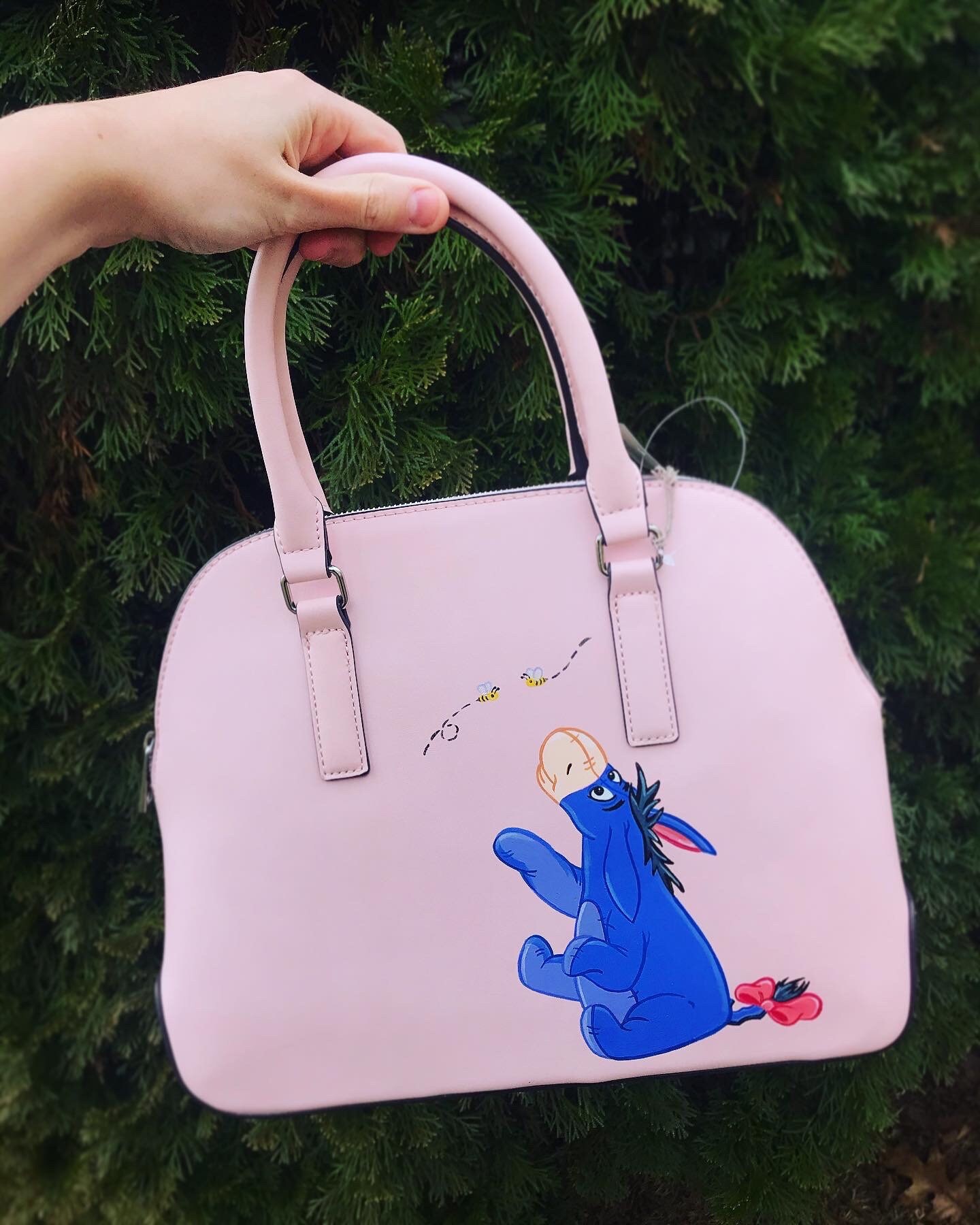 Custom Hand-painted Disney's Eeyore Purse | Etsy