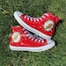 Custom Dc Comics Flash Converse - Etsy