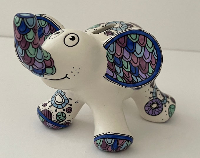 Elephant Bank - Etsy