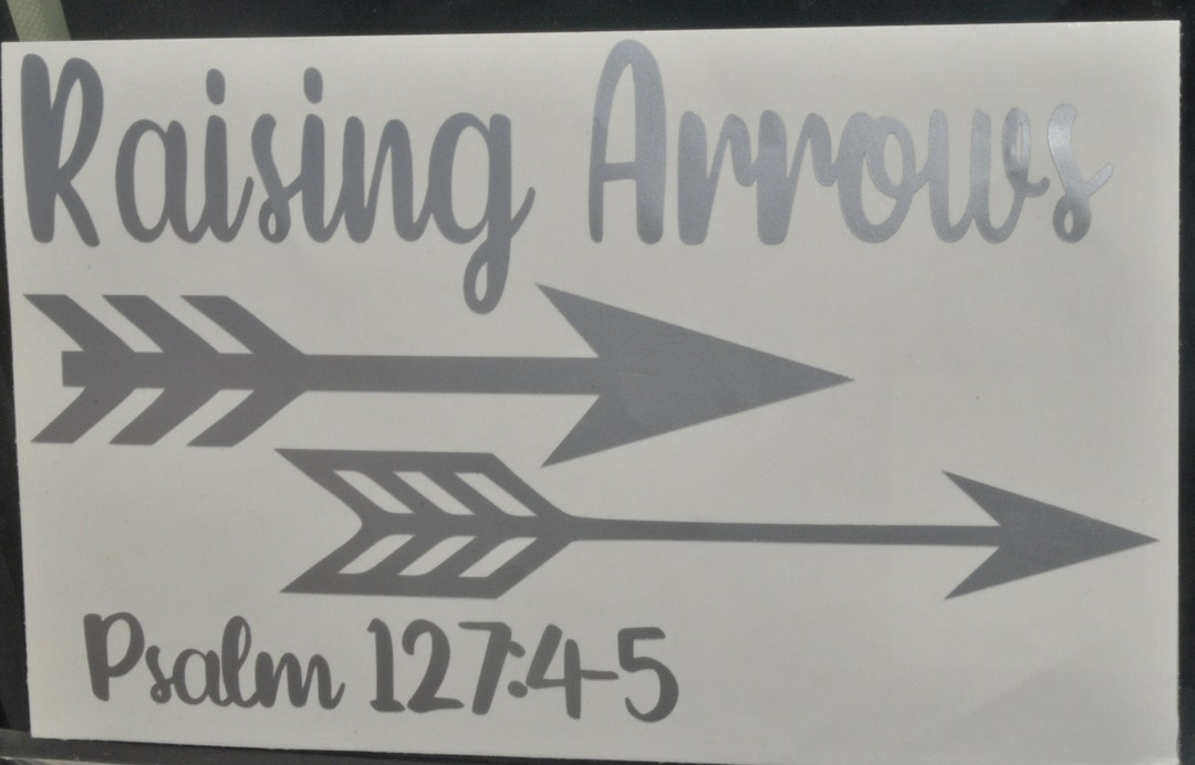 Custom Designed for Your Family Raising Arrows Car Decal - Etsy