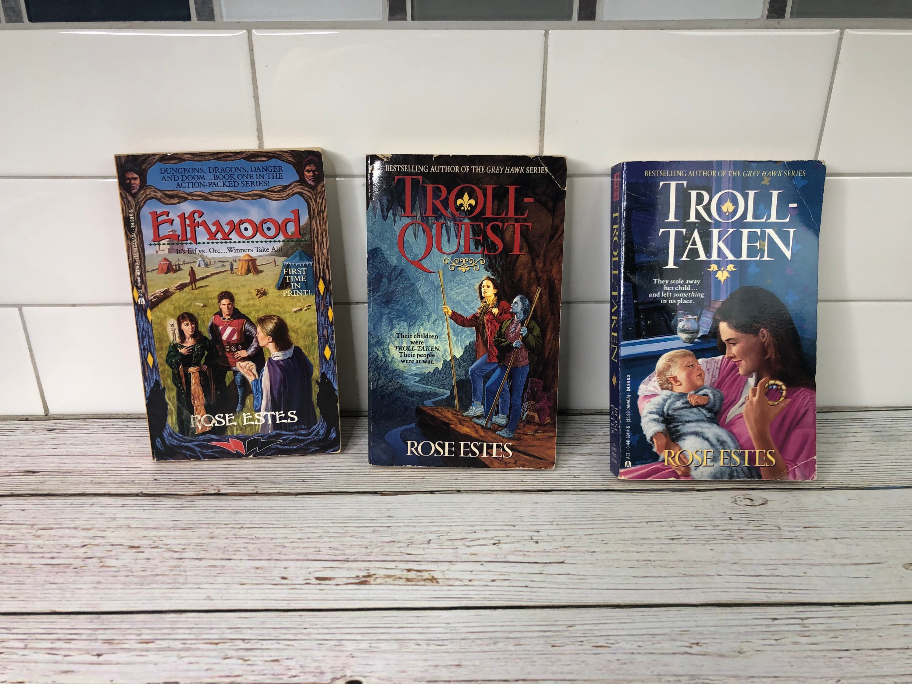 Set of 3 Rose Estes Books Troll Quest Troll Taken and - Etsy