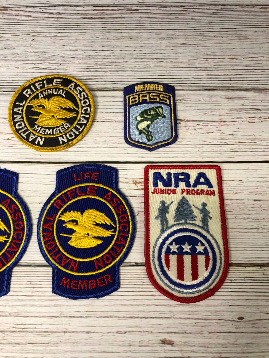 Set of 5 Vintage patches NRA Junior Program National rifle | Etsy