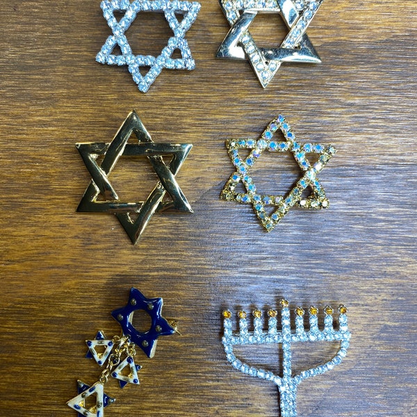 Star of David Pins - Etsy