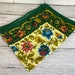 Vintage Floral Table Runner Rich Colors 40x15 Inches Pink Yellow Blue ...