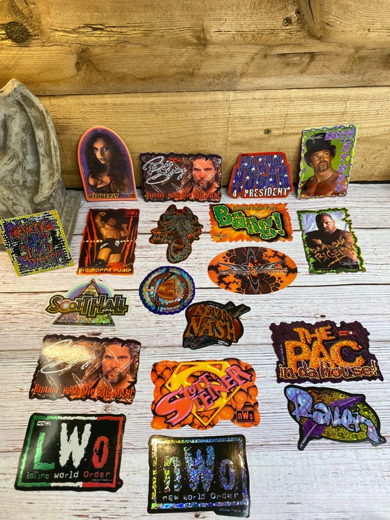1 Vintage Wrestling Sticker Wcw Nwo Vending Machine - Etsy