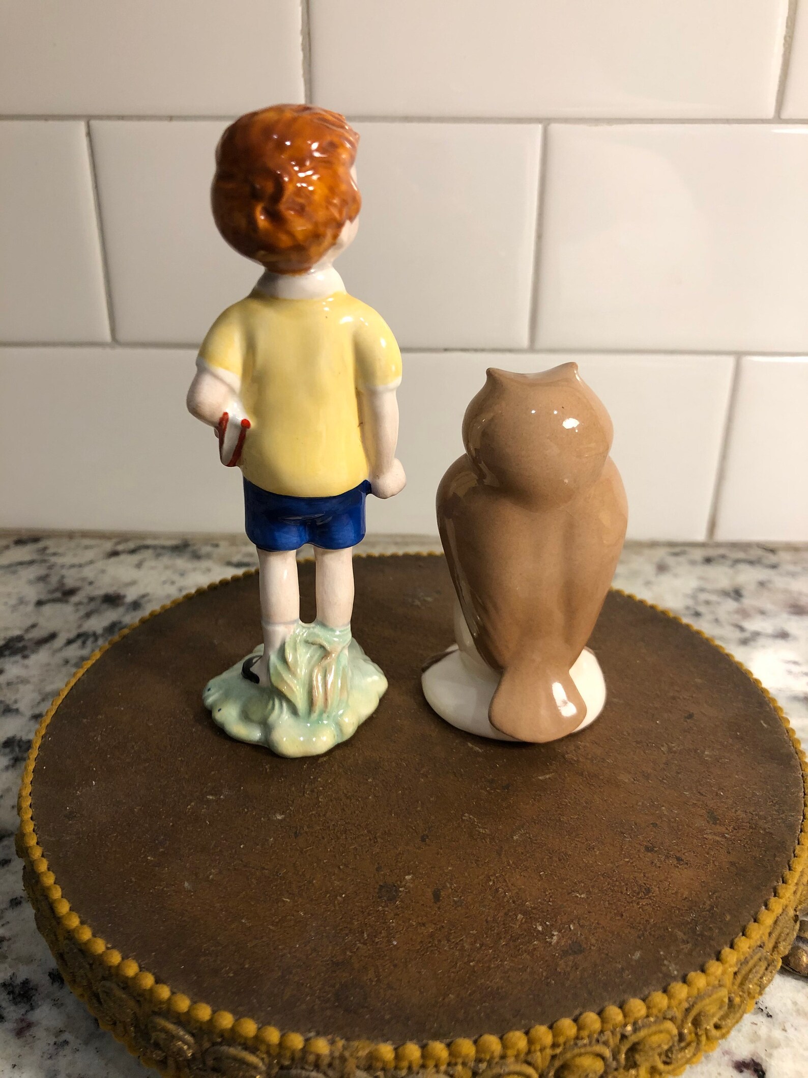 Pick 1 Christopher Robin or Owl ~ Beswick England Figurine ~ Walt ...