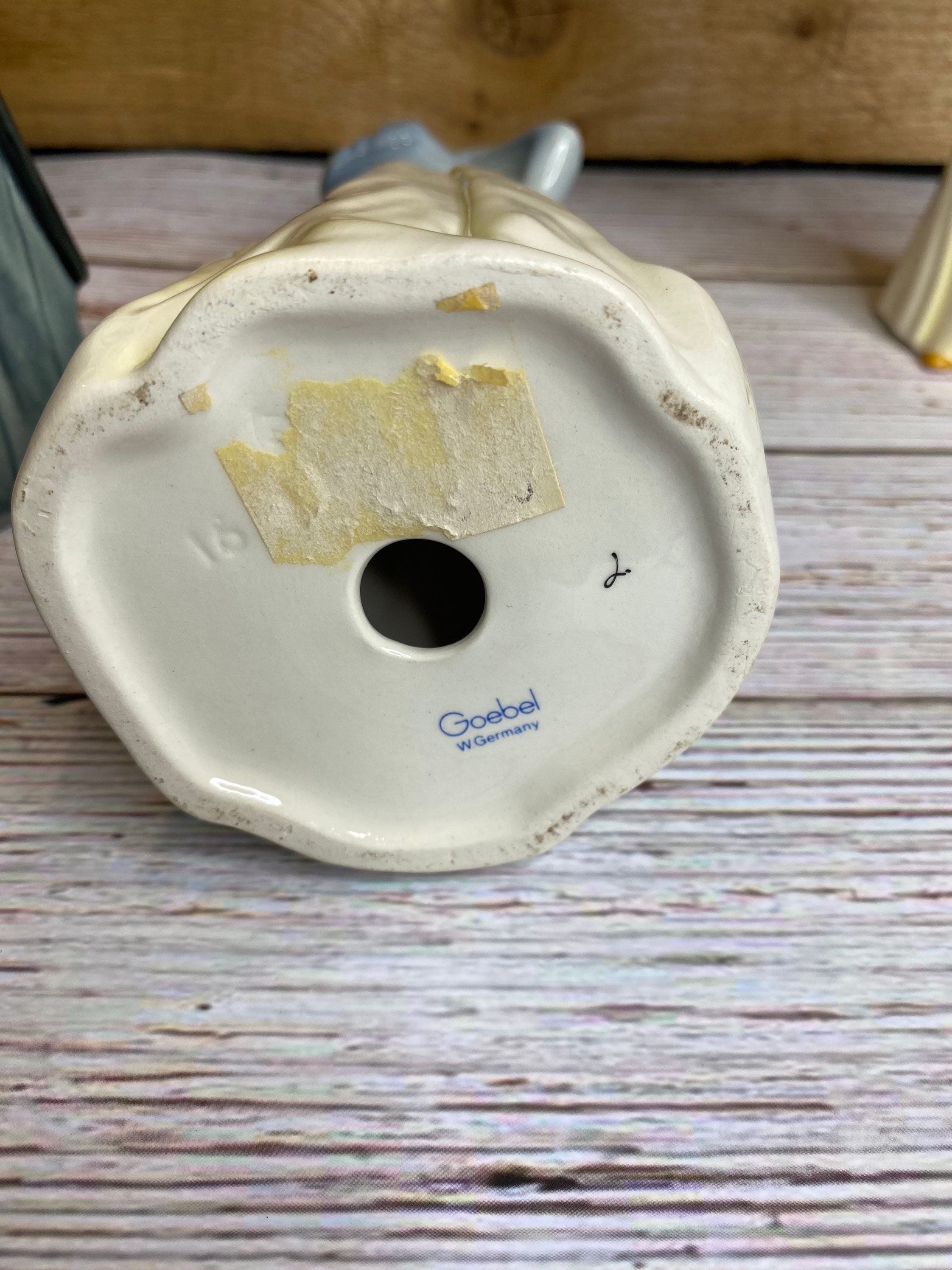 Vintage West Germany Goebel Lady Figurine Choose 1 Yellow - Etsy