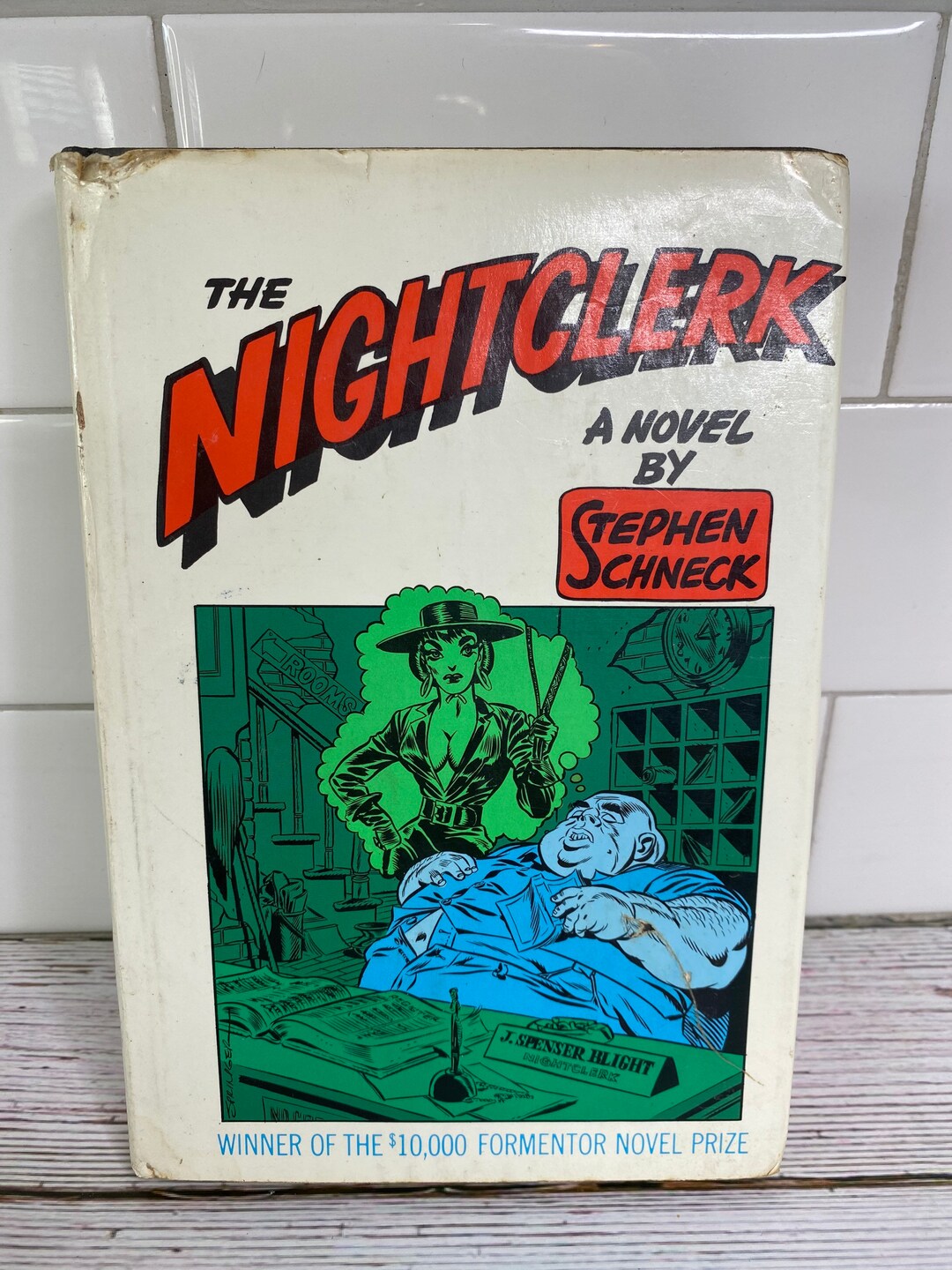 1965 the Nightclerk Book ~ Hardcover by Stephen Schneck With Dust Over ...