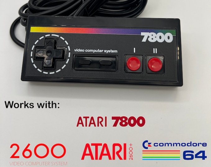 Atari 7800 2600 2600+ Joystick Controller Control Pad Gamepad CX78 - Etsy