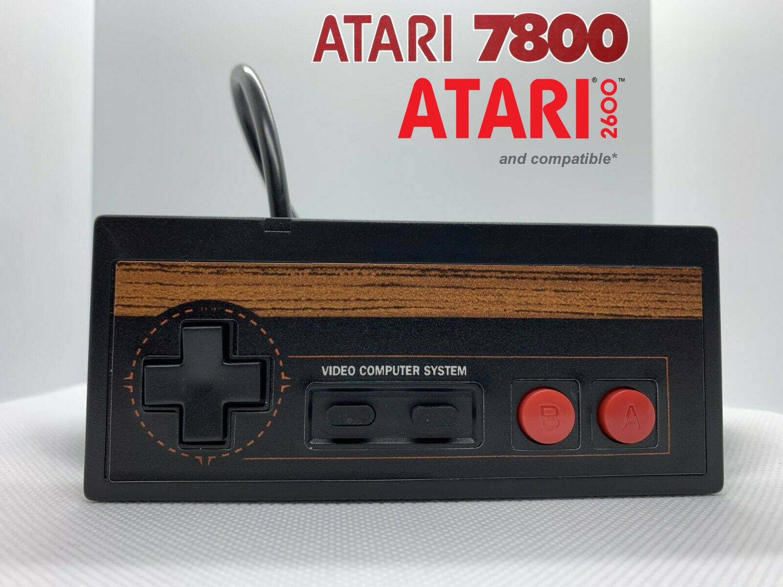 Atari 7800 2600 Joystick Controller Control Pad Gamepad Cx78 Etsy Uk