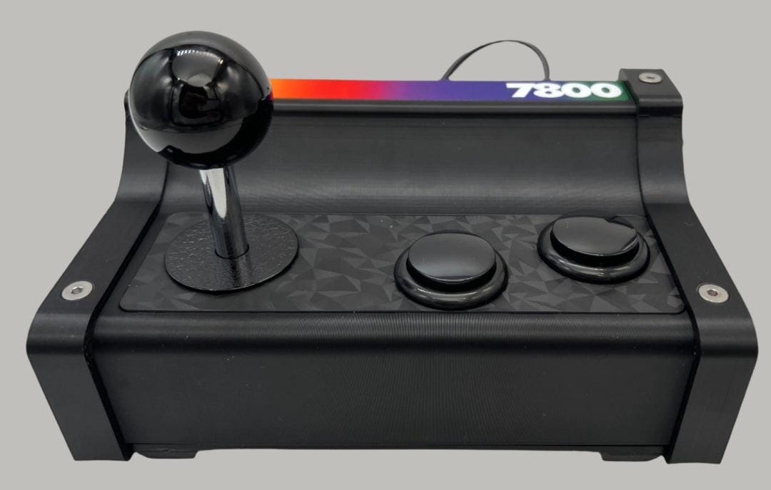 Atari 2600+ 7800 2600 Arcade Stick Joystick Controller Control Pad ...
