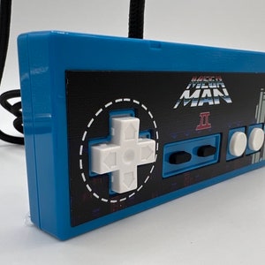 NES Nintendo Control Pad Controller Joystick Gamepad Mega Man Custom ...