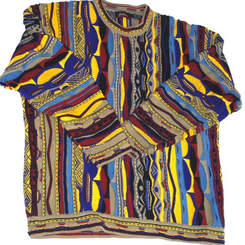 Coogi Sweater - Etsy