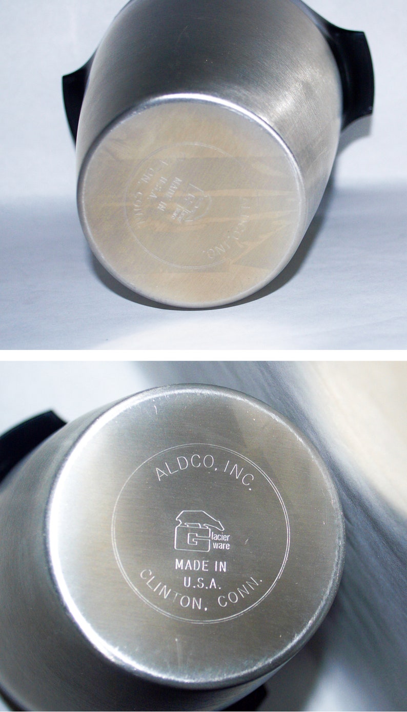 Rare 1950s Glacier Ware Pitcher Cooler by Aldco Inc. | Etsy