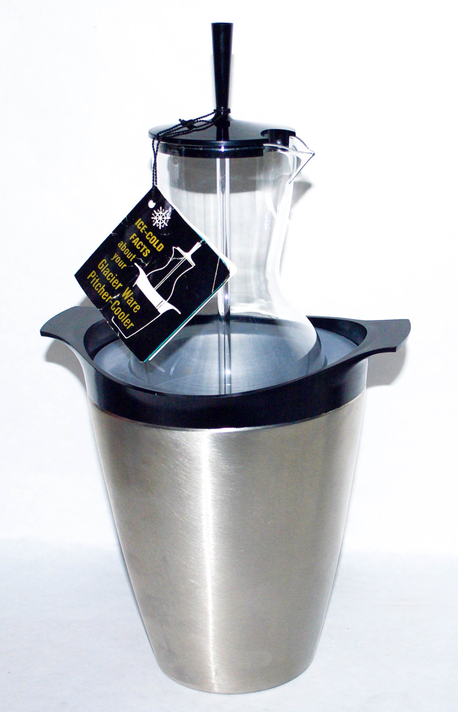 Rare 1950’s Glacier Ware Pitcher Cooler by Aldco, Inc. Clinton, Conn ...