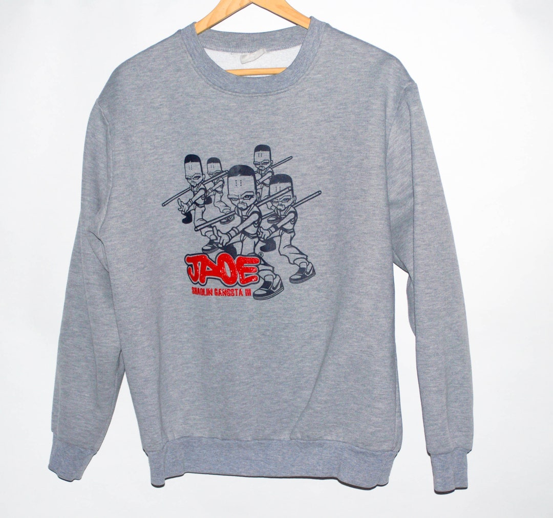 Jaoe Shaolin Gangsta III by Jungle Ape Clothing Sweatshirt - Etsy