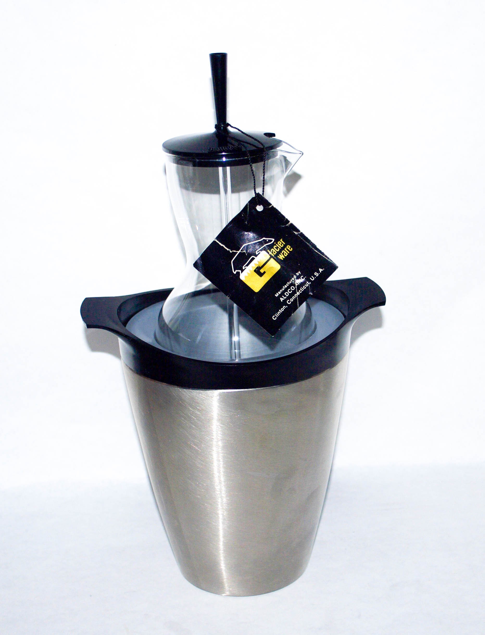 Rare 1950s Glacier Ware Pitcher Cooler by Aldco, Inc. Clinton, Conn ...