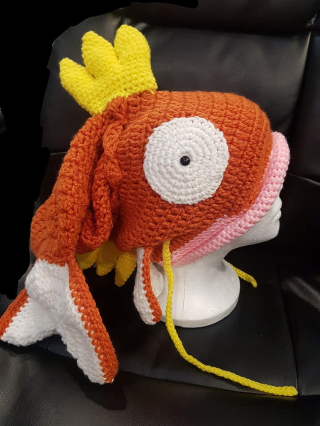 Gorro de Pokemon Magikarp hecho a mano/accesorio de Cosplay - Etsy España