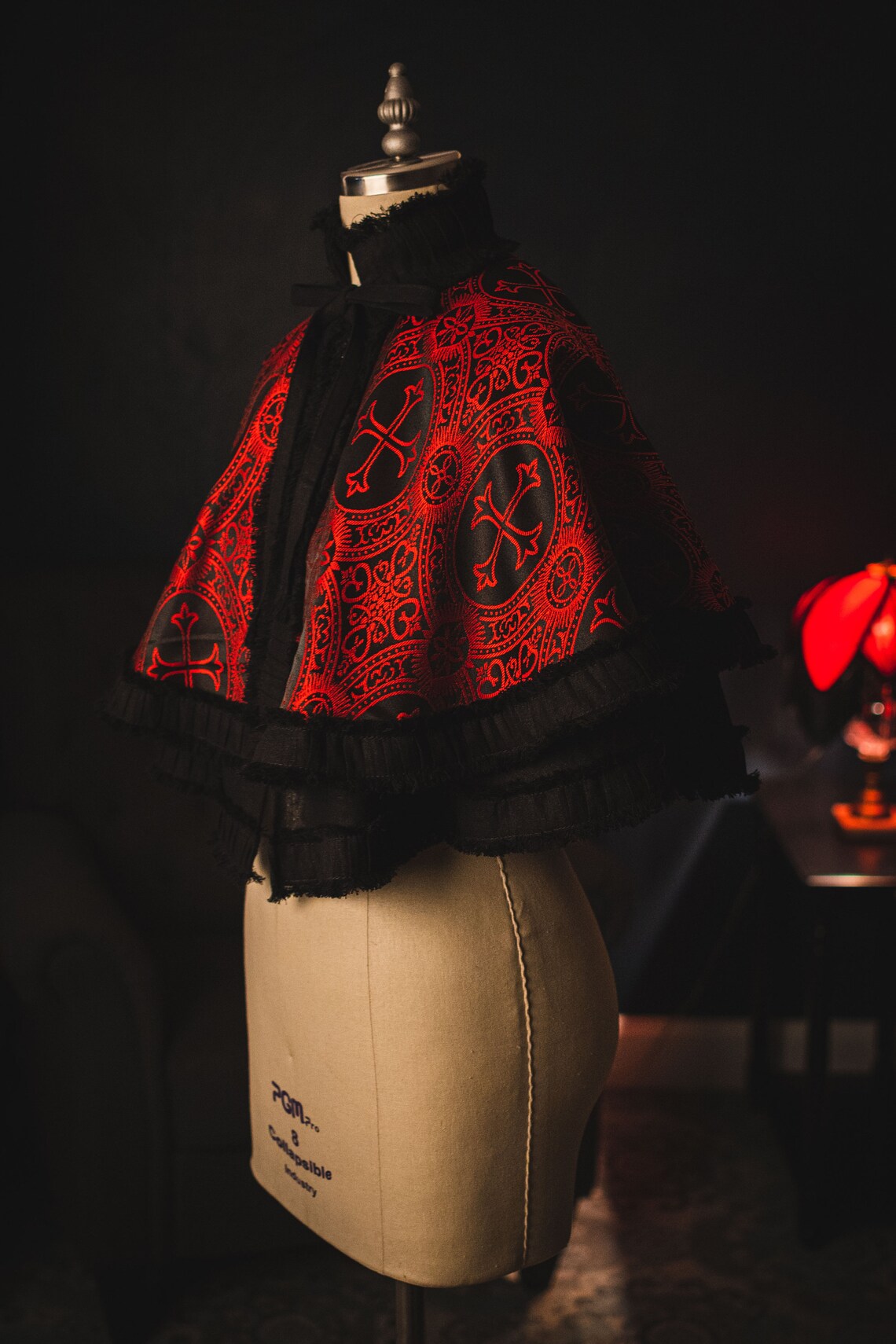 Victorian Era Inspired Cape Gothic Size S-M - Etsy