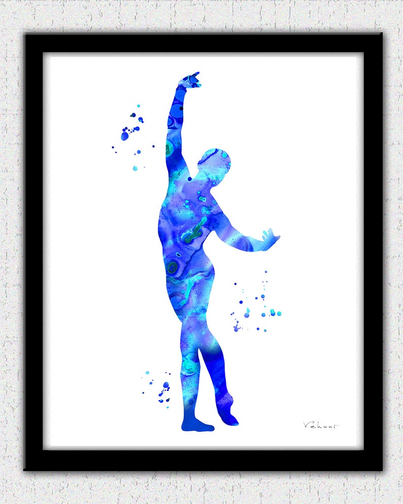 Ballet Dancer Print Male Ballet Dancer Print Ballet - Etsy