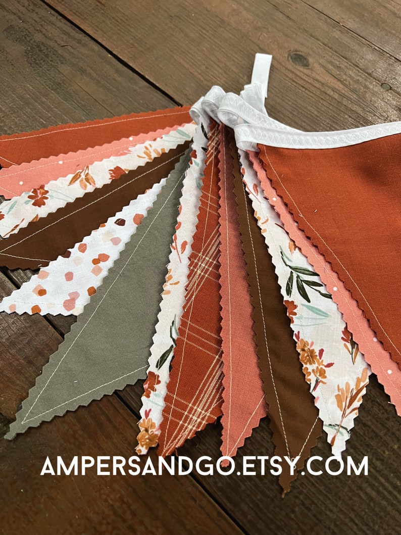 Wildflower Bunting Banner Boho Floral Banner Bridal Baby Shower Warm ...