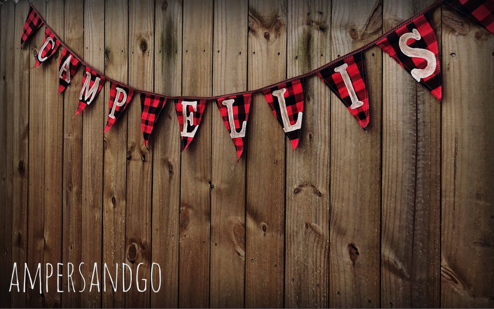 Custom Camp Banner Vintage Camp Party Happy Camper | Etsy