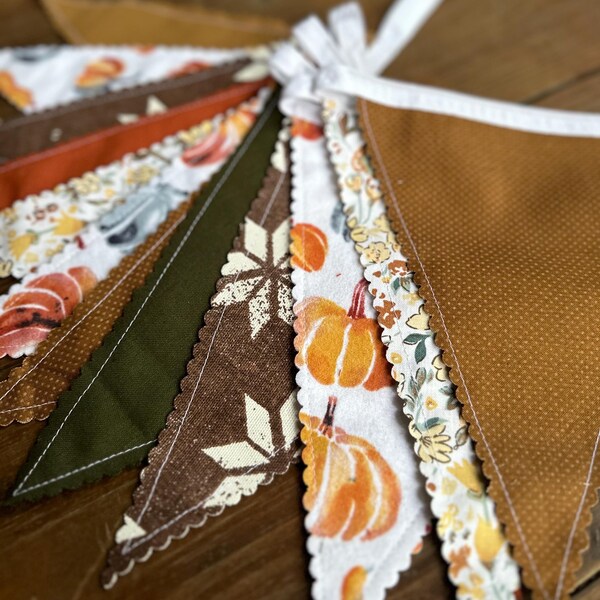 Fall Bunting - Etsy