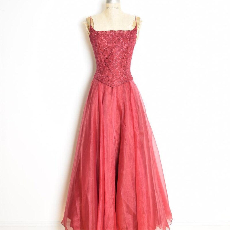 90s Prom Dress - Etsy