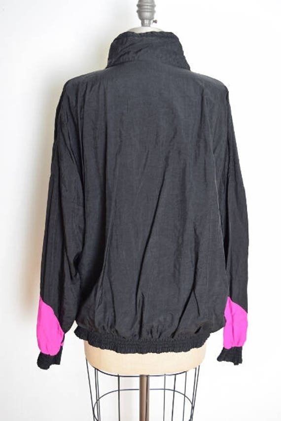 80s windbreaker, vintage 80s jacket, neon windbreaker… - Gem