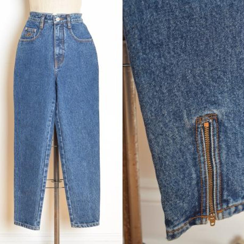 Vintage 80s Jeans Xxs - Etsy