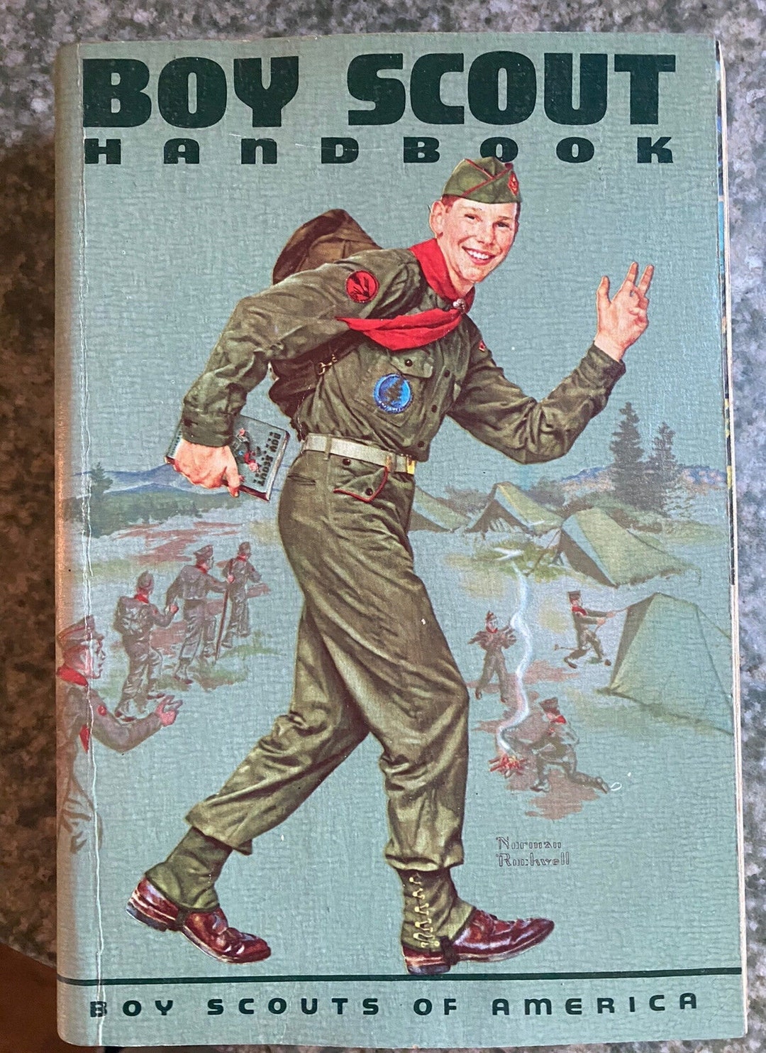 1964 Boy Scout Handbook, Sixth Edition, 6th Printing, Very Good ...