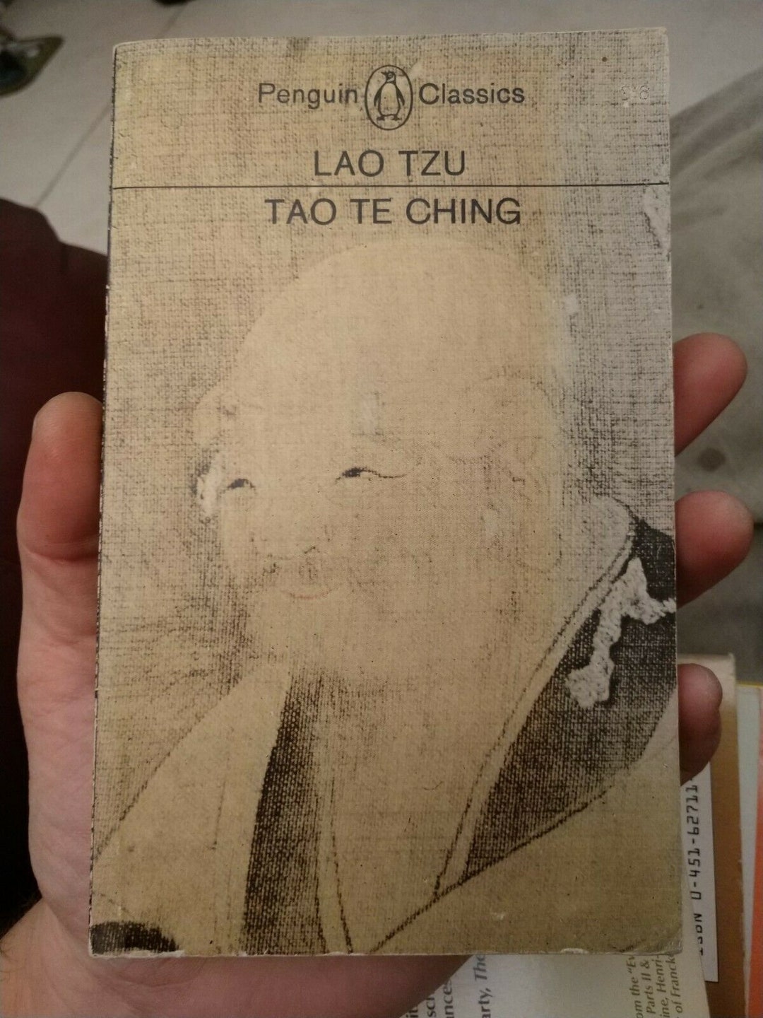 Tao Te Ching, Lao Tzu/ D C Lau. 1985 Penguin Classics Paperback. Very ...