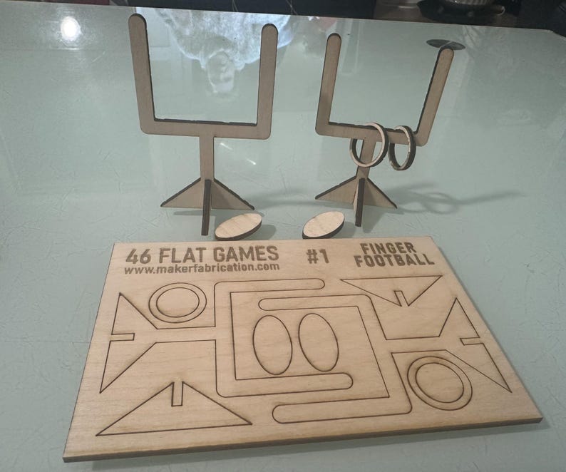 Flat Games™ #1 - Finger Football - Etsy