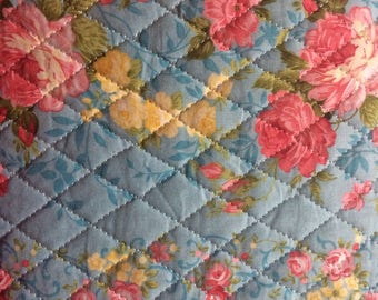 Double sided quilted fabric | Etsy