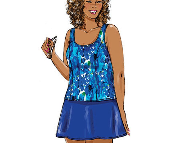 Butterick Sewing Pattern B5795 Women's Cover-up, Top, Swimdress ...