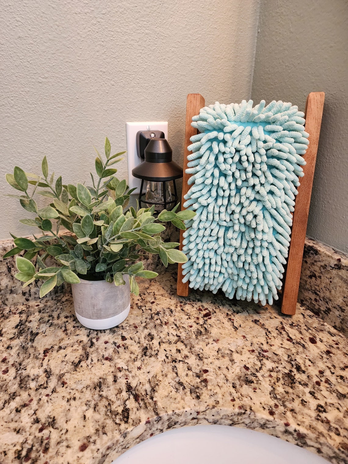 DIY Dollar Tree Hand Towel Ladder Tutorial - Etsy