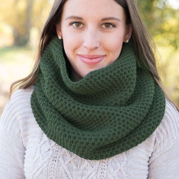 Knit Infinity Scarf - Etsy