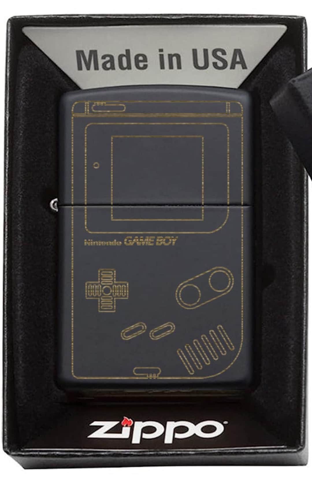 REAL ZIPPO Game Boy Gift Authentic Retro Video Gamer Lighter Gift - Etsy