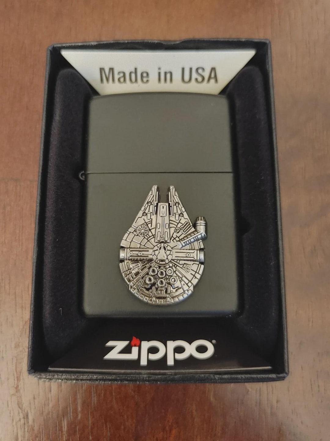 Custom Star Wars Zippo Lighters - Raised Metal Emblems - Jedi, Empire ...