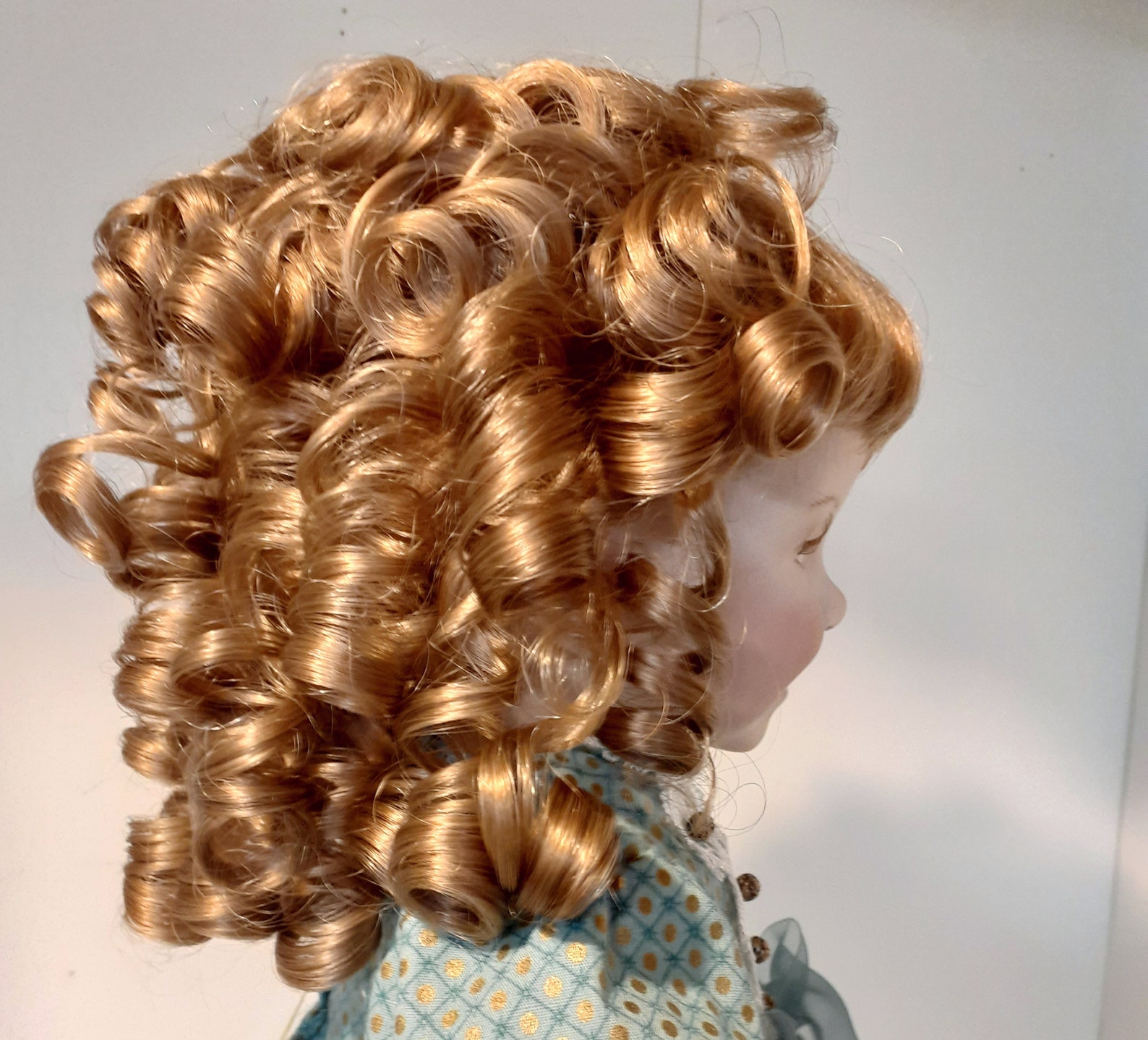 Doll Wig Porcelain Doll Parts Charmaine 10-11 Monique Wig 3 - Etsy