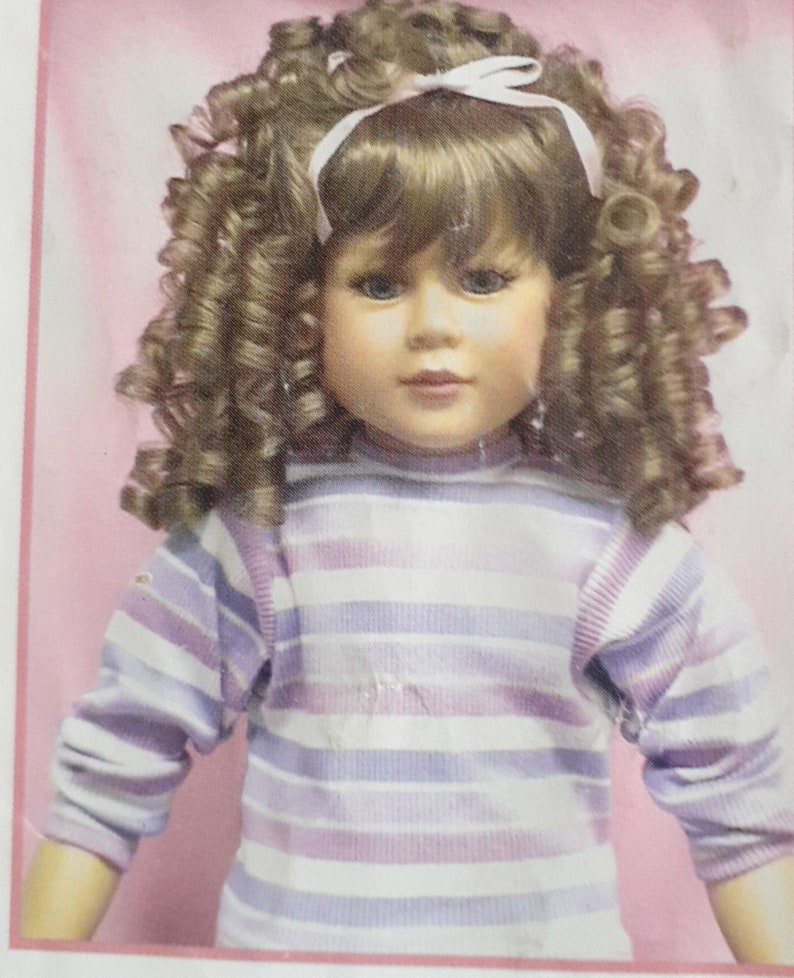 Doll Wig Porcelain Doll Parts Charmaine 10-11 Monique Wig 3 - Etsy